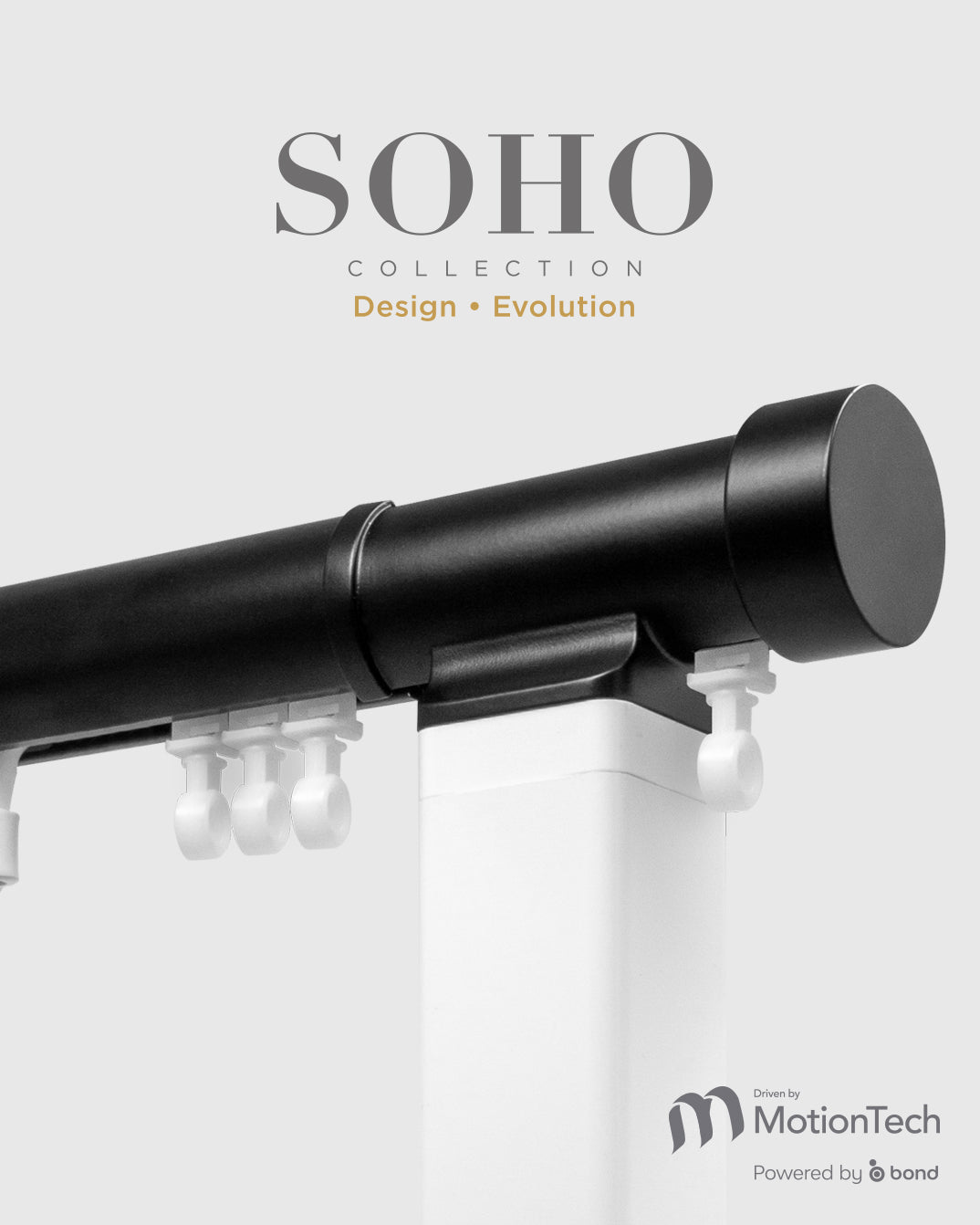 Soho Driven By MotionTech – Trax Drapery Hardware